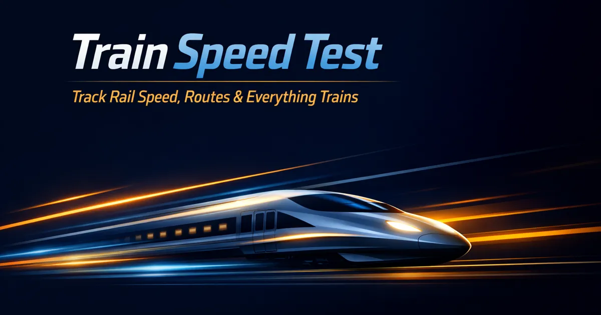 World Train Speed Records: The Fastest Trains Ever Recorded